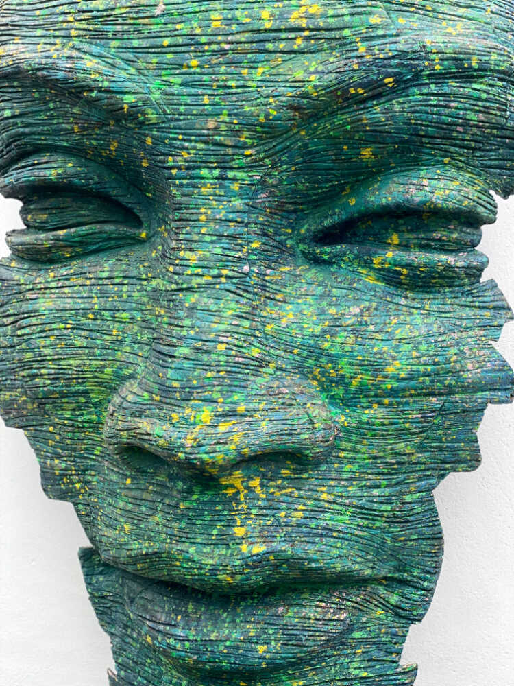 FAITH MASK - WALL MOUNTED | Anton Smit